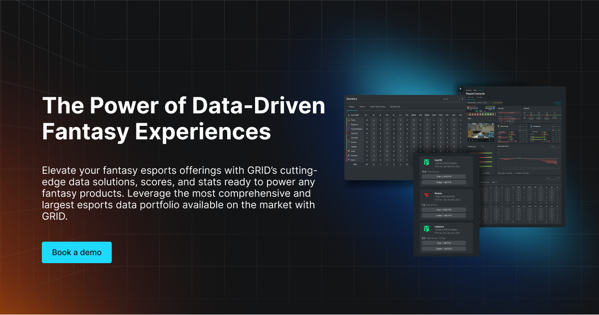 The GRID Data Platform for Fantasy Operators